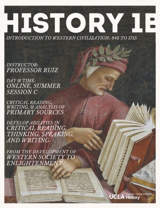 LA Social Science Summer Course Previews: History Department Courses in ...