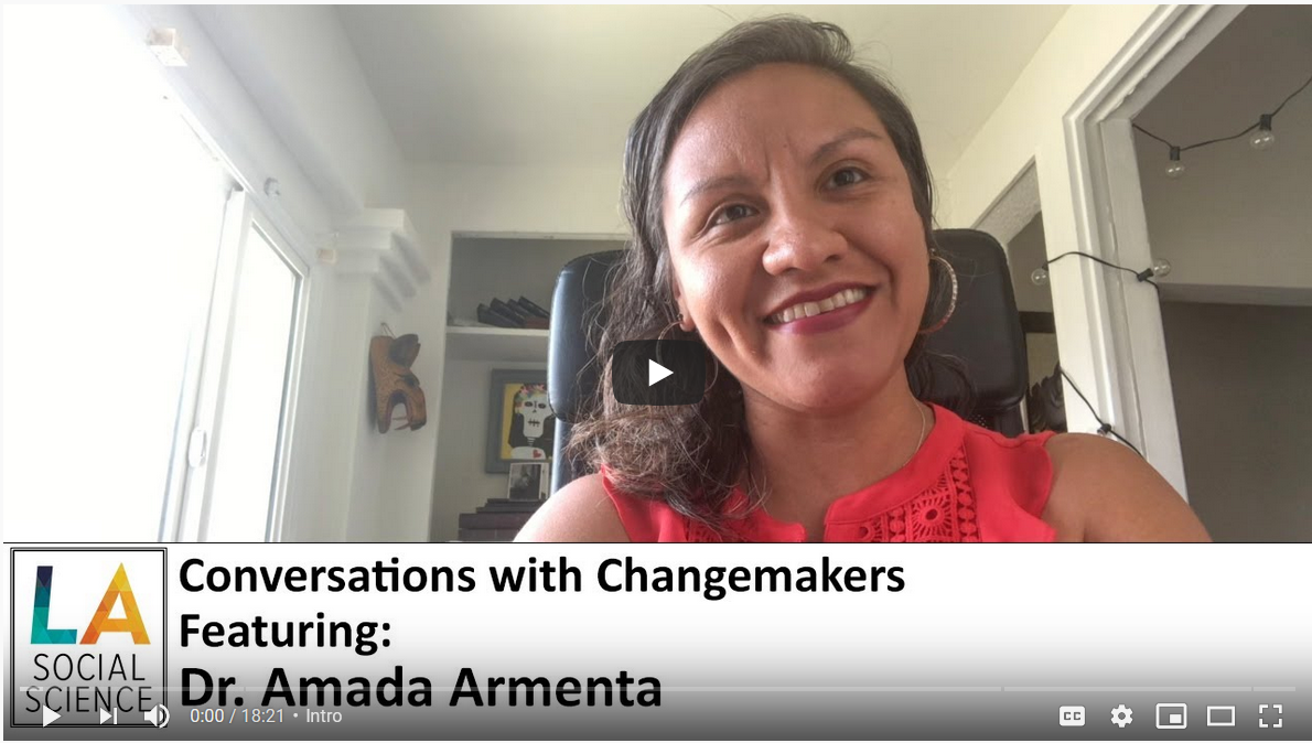 LA Social Science Presents “Conversations with Changemakers” Featuring ...
