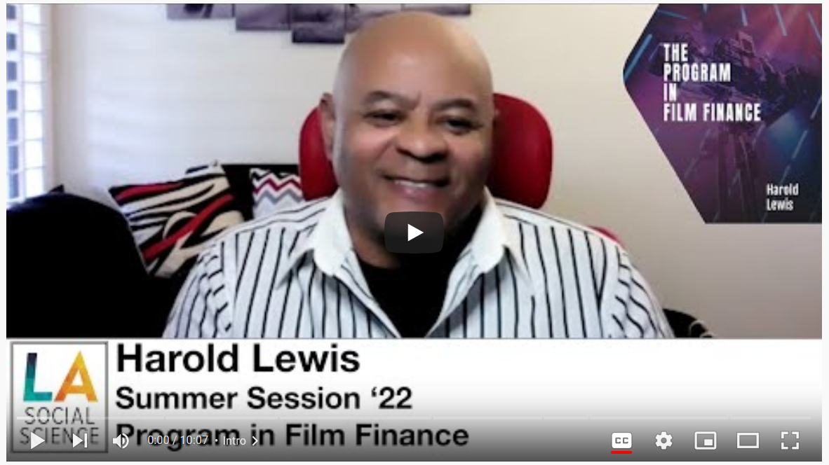 LA Social Science Summer Course Preview featuring Harold Lewis ...